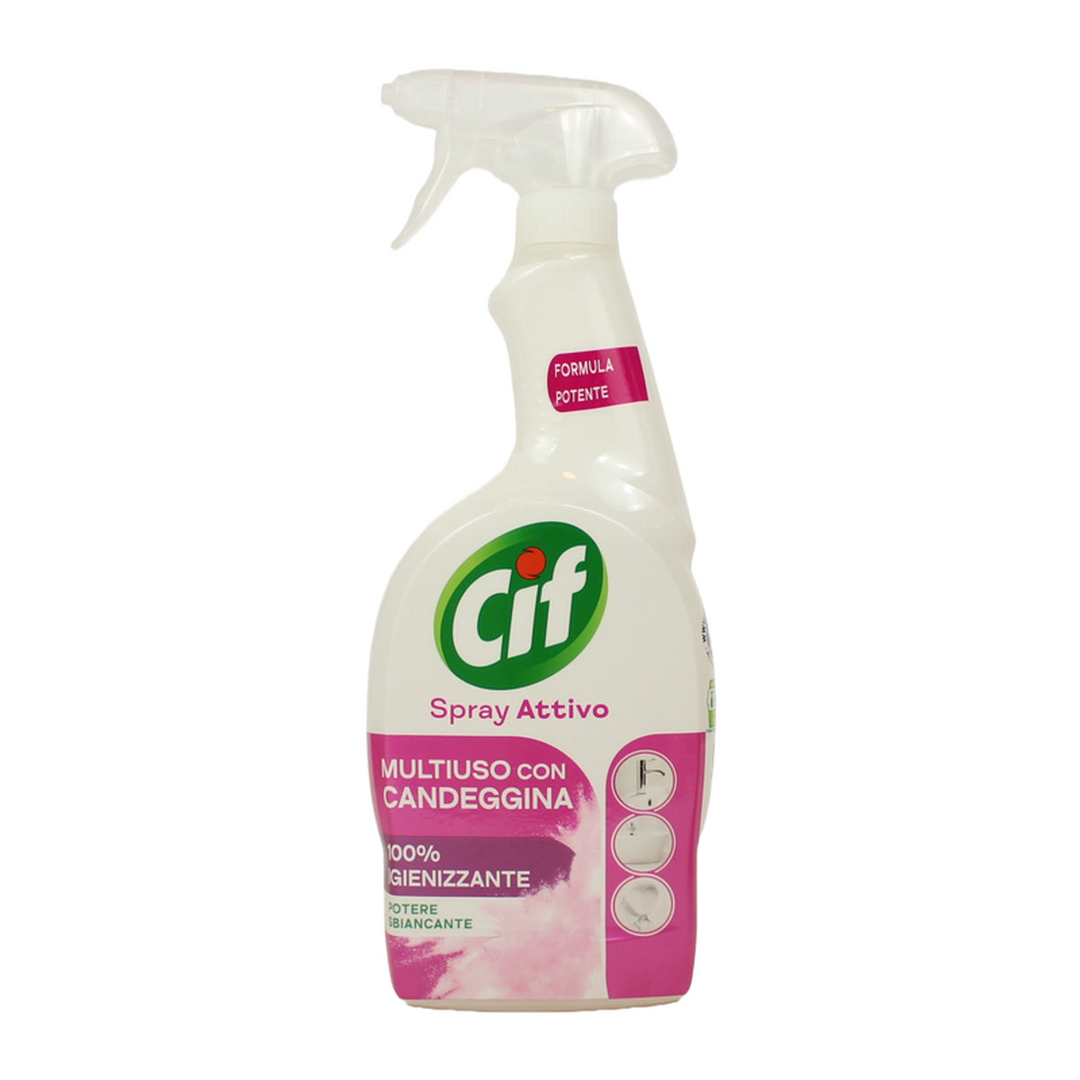 Cif Active Multi-Purpose Spray with Bleach – Deep Cleaning & Disinfect ...