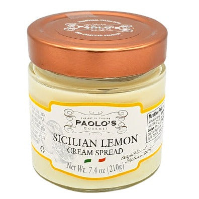Paolo's Sicilian Lemon Cream Spread, 7.4 oz | 210g — Piccolo's ...