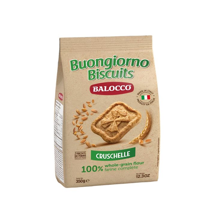 Balocco Cruschelle Whole Wheat Biscuits Cookies, 26.3 oz | 700g ...