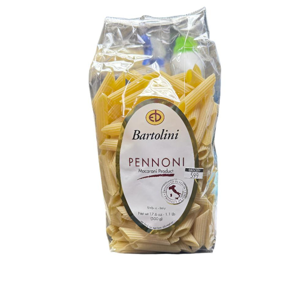 Bartolini Pennoni Pasta, 17.6 oz | 500g — Piccolo's Gastronomia Italiana
