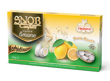 Crispo SNOB Roasted Almonds Covered with White Chocolate Lemon Flavor ...