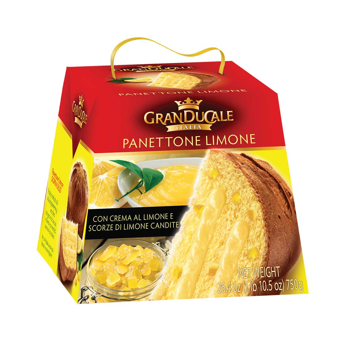 Granducale Lemon Panettone, 26.4 oz | 750g — Piccolo's Gastronomia Italiana
