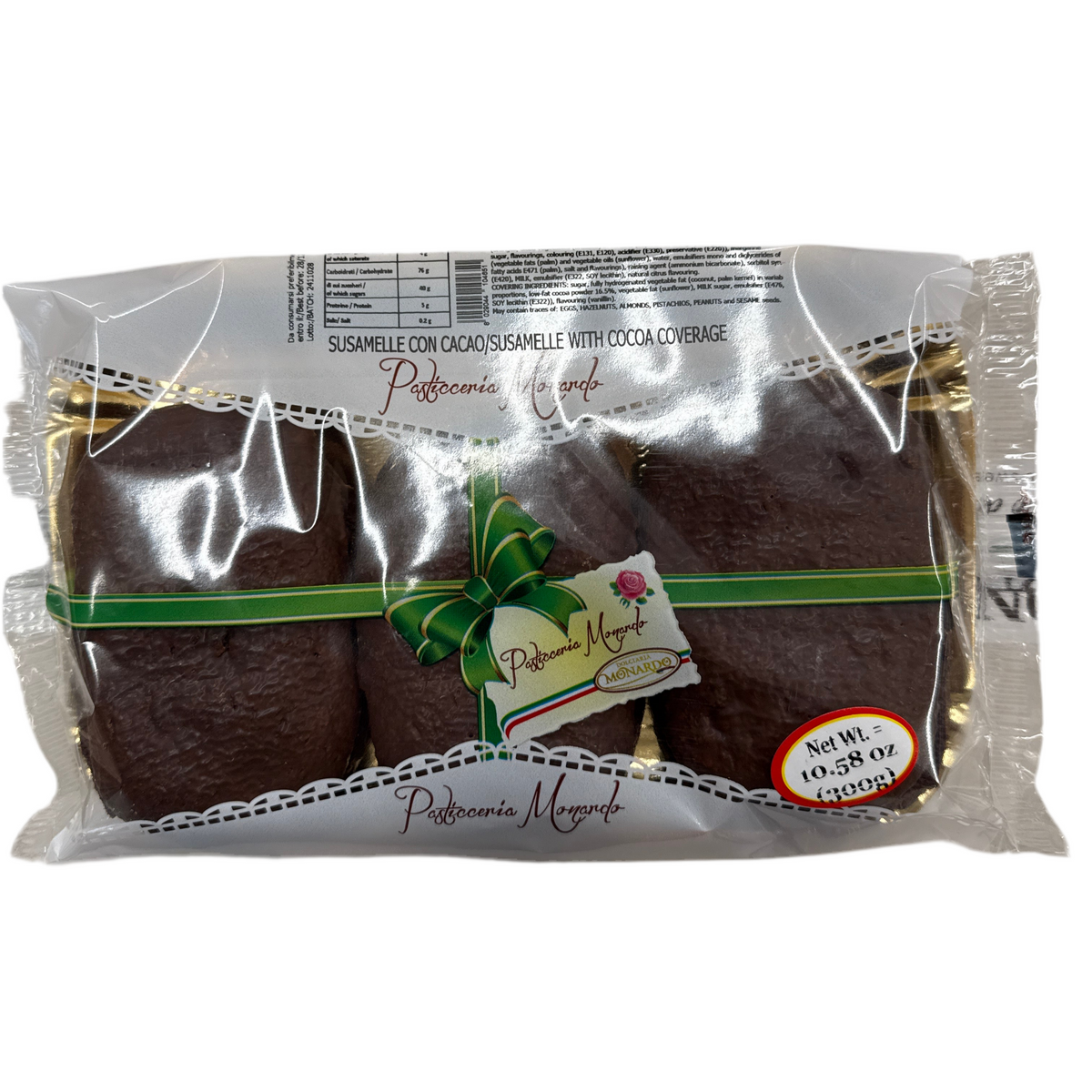 Monardo Susamelle Covered with Chocolate, 10.58 oz | 300g — Piccolo's ...