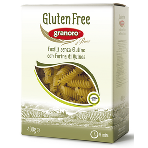 Granoro Gluten Free Fusilli, Quinoa Flour, #473, 14.1 oz | 400g ...