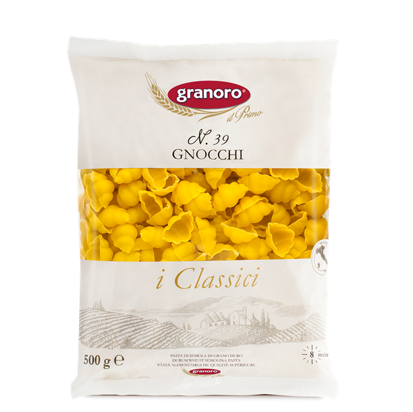 Granoro Gnocchi Pasta #39, 1.1 lb | 500g — Piccolo's Gastronomia Italiana
