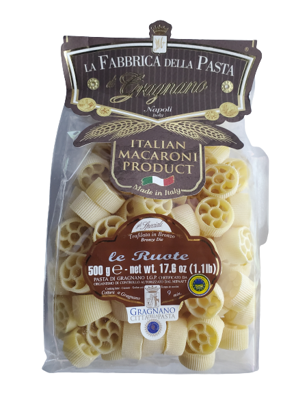 La Fabbrica Della Pasta Wheel Shape, Le Ruote Pasta, #738, 17.6 oz | 5 ...
