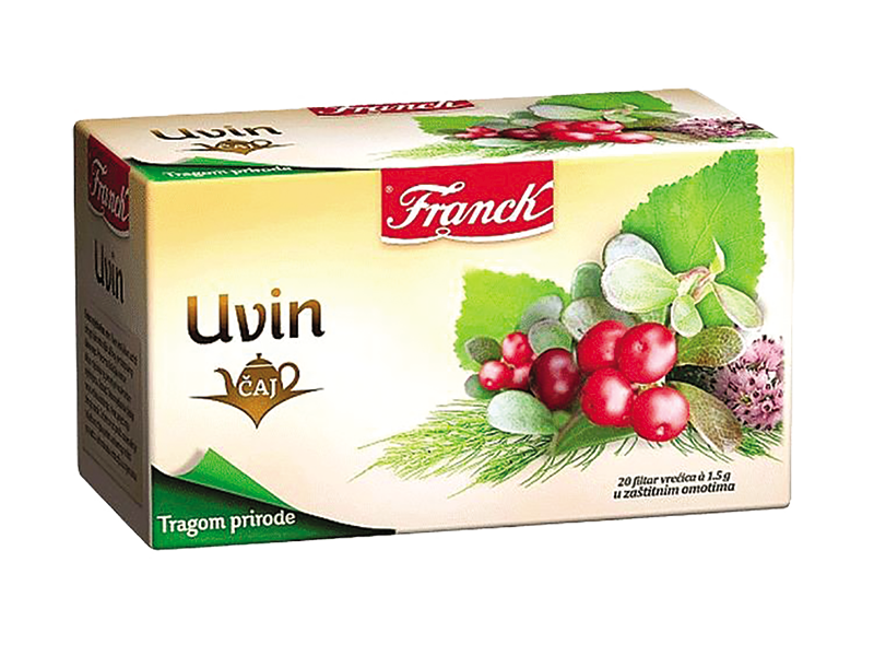 Franck Uvin Herbal Tea, Food Supplement, 20 Pack, 1.06 oz | 30g ...