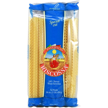 Riscossa Mafaldine (Riccia) Pasta #16, 16 oz | 454g — Piccolo's ...