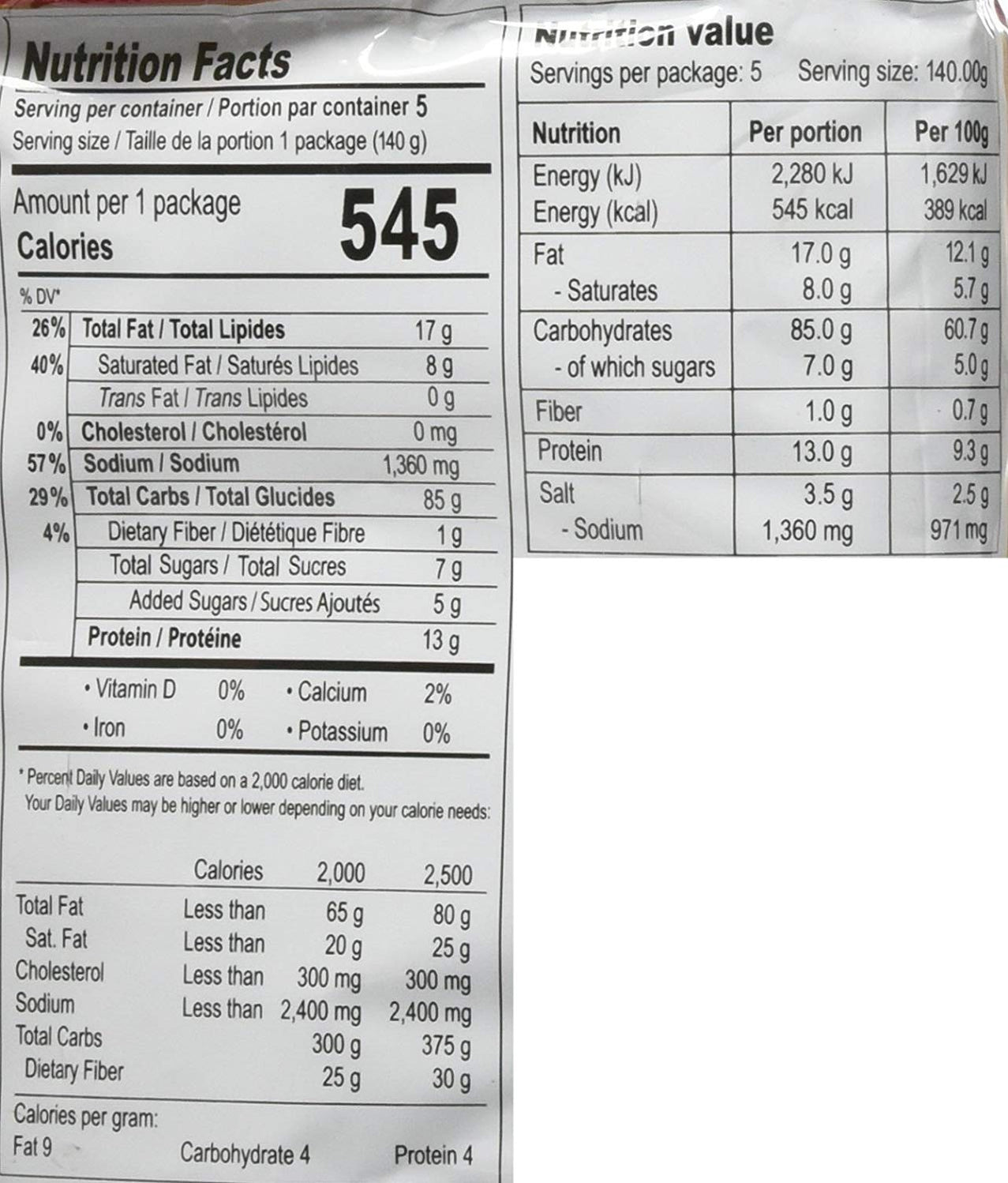 5-Pack Samyang 2X Spicy Hot Chicken Ramen, 5 x 4.93 oz | 700g — Piccolo ...