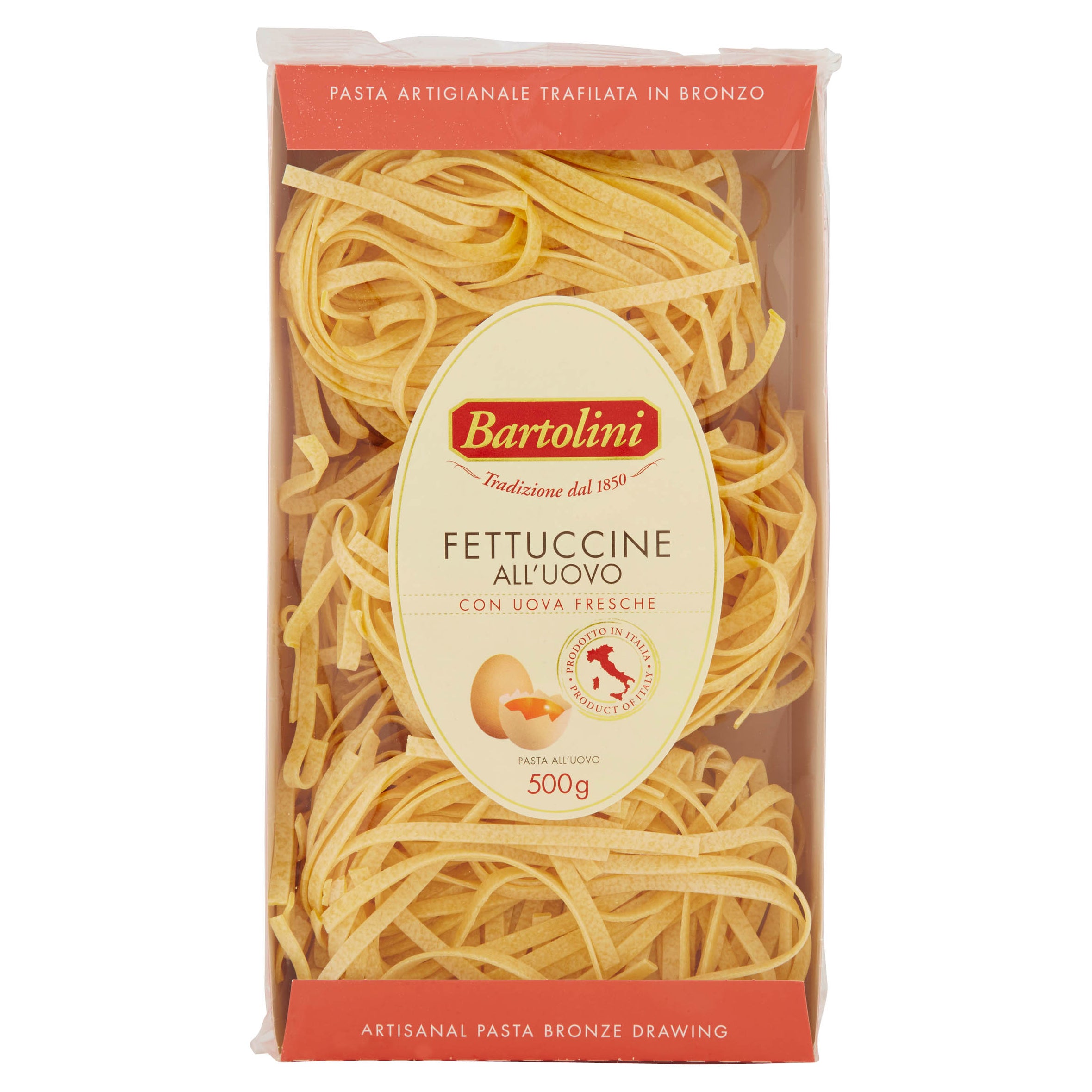 Bartolini Fettuccine Egg Pasta, 17.6 oz | 500g — Piccolo's Gastronomia ...