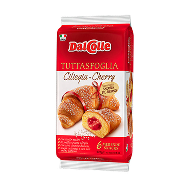 Dal Colle Cherry Croissants, 6 Pack, 9.52 oz | 270g — Piccolo's ...
