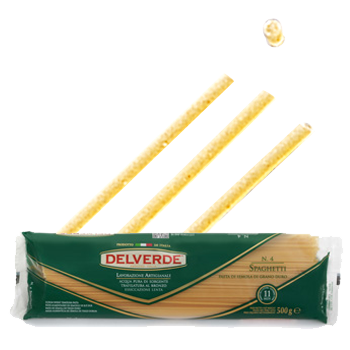 Delverde #4 Spaghetti, 1 LB — Piccolo's Gastronomia Italiana