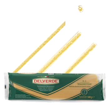 Delverde #3 Spaghettini, 1 LB — Piccolo's Gastronomia Italiana