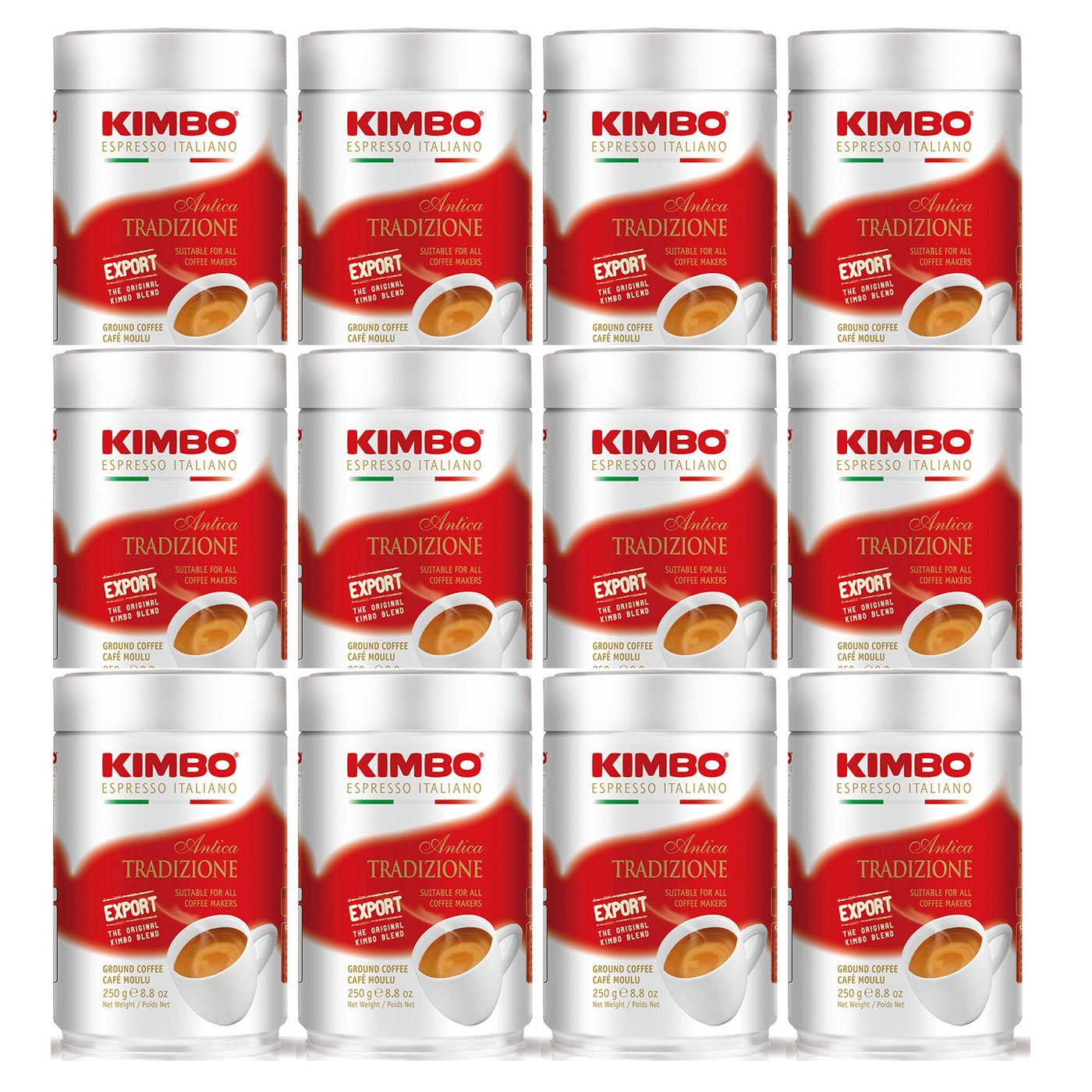 Kimbo Caffe Espresso Antica Tradizione, 250g Can — Piccolo's ...
