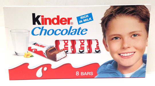 Kinder Chocolate, 8 bars, 100g — Piccolo's Gastronomia Italiana