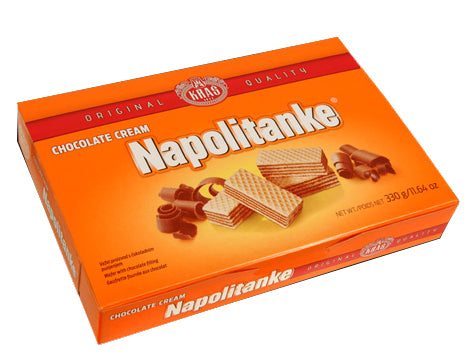 Kras Napolitanke Chocolate Cream Wafers 330g — Piccolo's Gastronomia ...