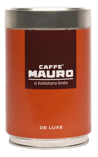 Caffe Mauro Roasted Ground De Luxe, 250g Can — Piccolo's Gastronomia ...