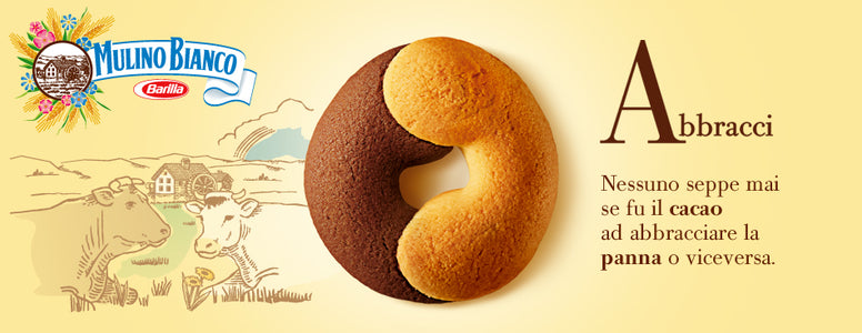 Mulino Bianco Abbracci Cookies Large Bag, 24.69 oz | 700g — Piccolo's ...