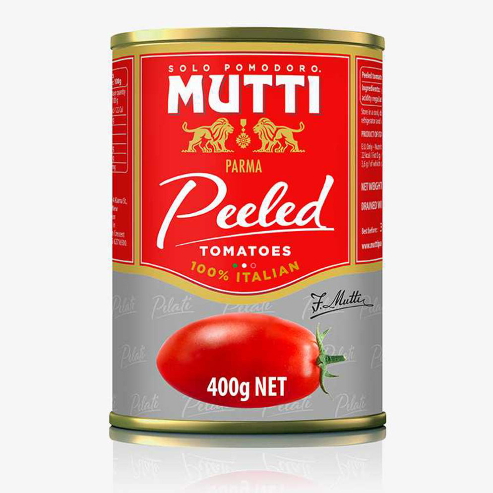 Mutti Whole Peeled Tomatoes, 14 oz | 400g — Piccolo's Gastronomia Italiana