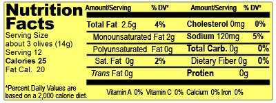 Pastene Extra Large Pitted Olives 6 oz. can — Piccolo's Gastronomia ...