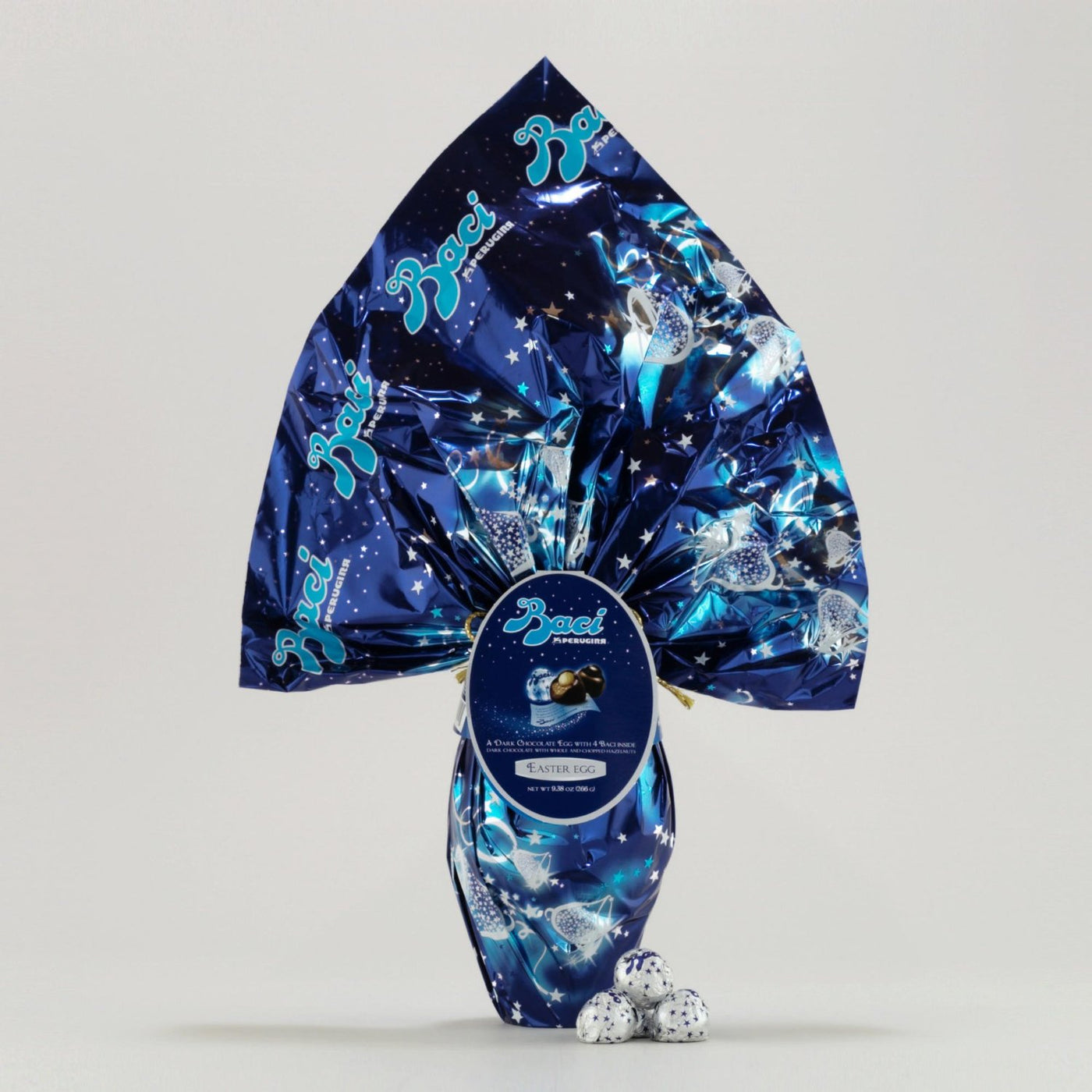 Perugina Baci Dark Chocolate Easter Egg w/ 4 Baci, 9.38 oz | 265g ...