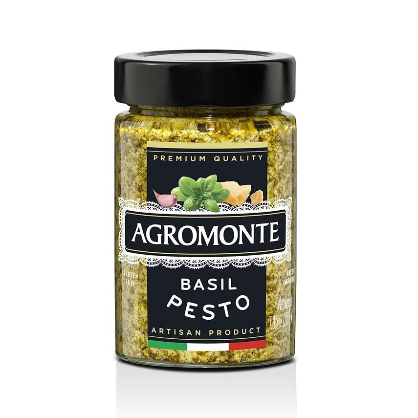 Agromonte Basil Pesto, 7.05 oz | 200g — Piccolo's Gastronomia Italiana