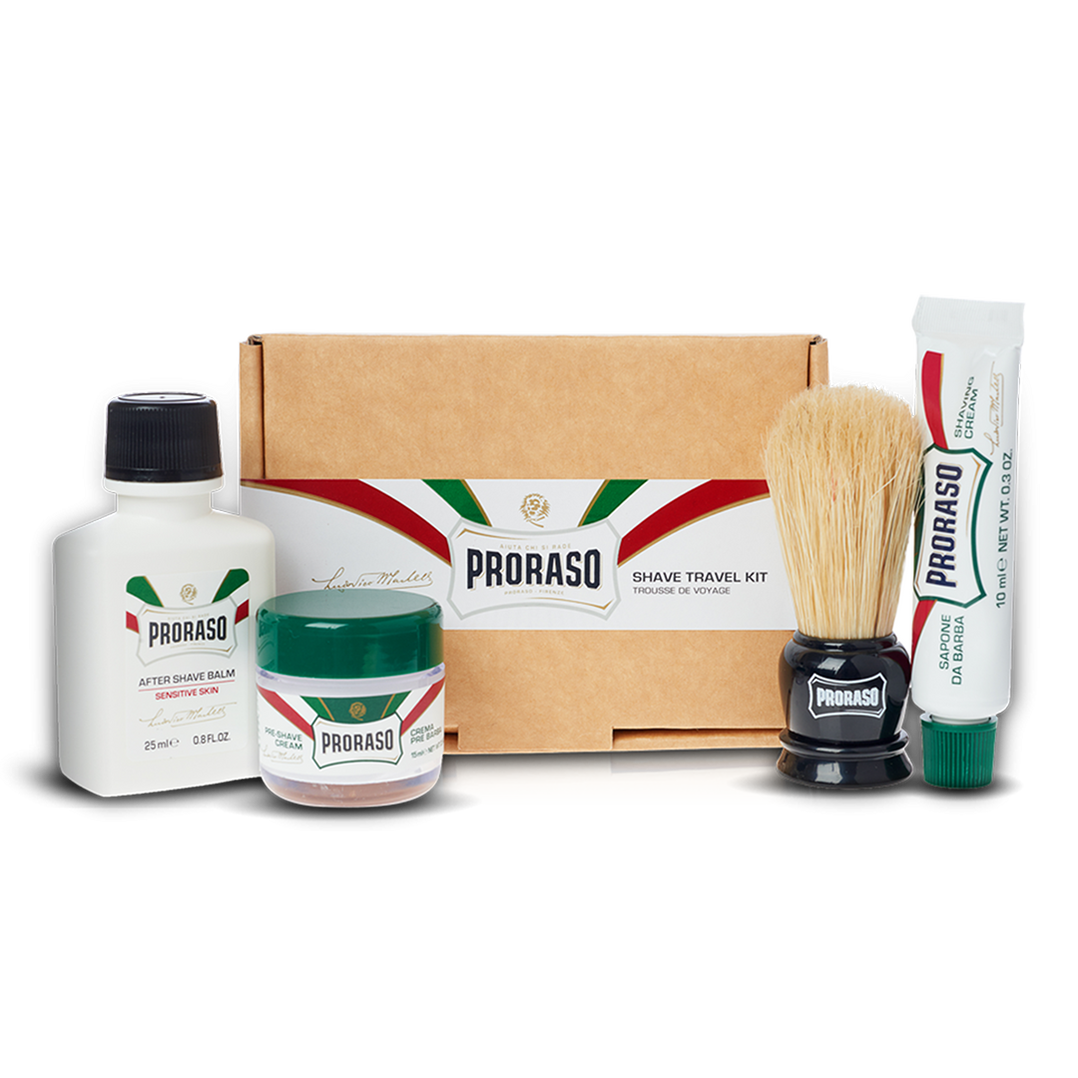 Proraso Shave Travel Kit, 4pc Set | PiccolosNJ.com — Piccolo's ...