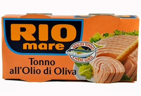 Rio Mare Tonno all'Olio di Oliva, 2 cans x 160g (Pack of 2) — Piccolo's ...