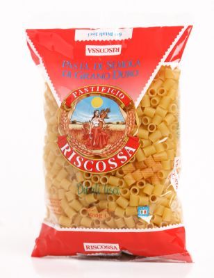 Riscossa Ditali Lisci #60, 16oz | 454g — Piccolo's Gastronomia Italiana
