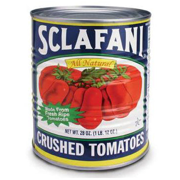 Sclafani Crushed Tomatoes, 28 oz — Piccolo's Gastronomia Italiana