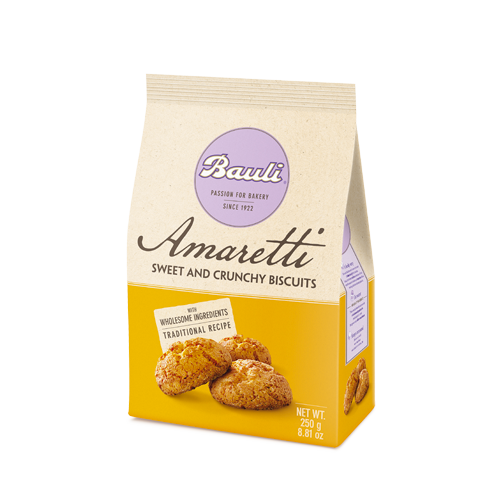 Bauli Amaretti Cookies, 8.81 oz | 250g — Piccolo's Gastronomia Italiana
