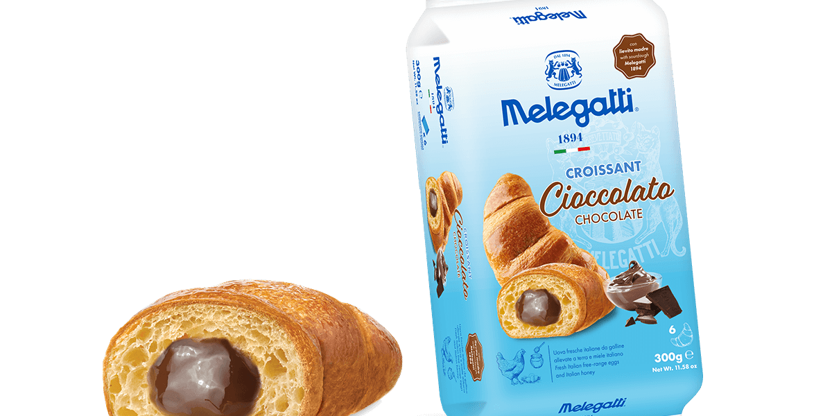 Melegatti Chocolate Croissant, 10.58 oz — Piccolo's Gastronomia Italiana