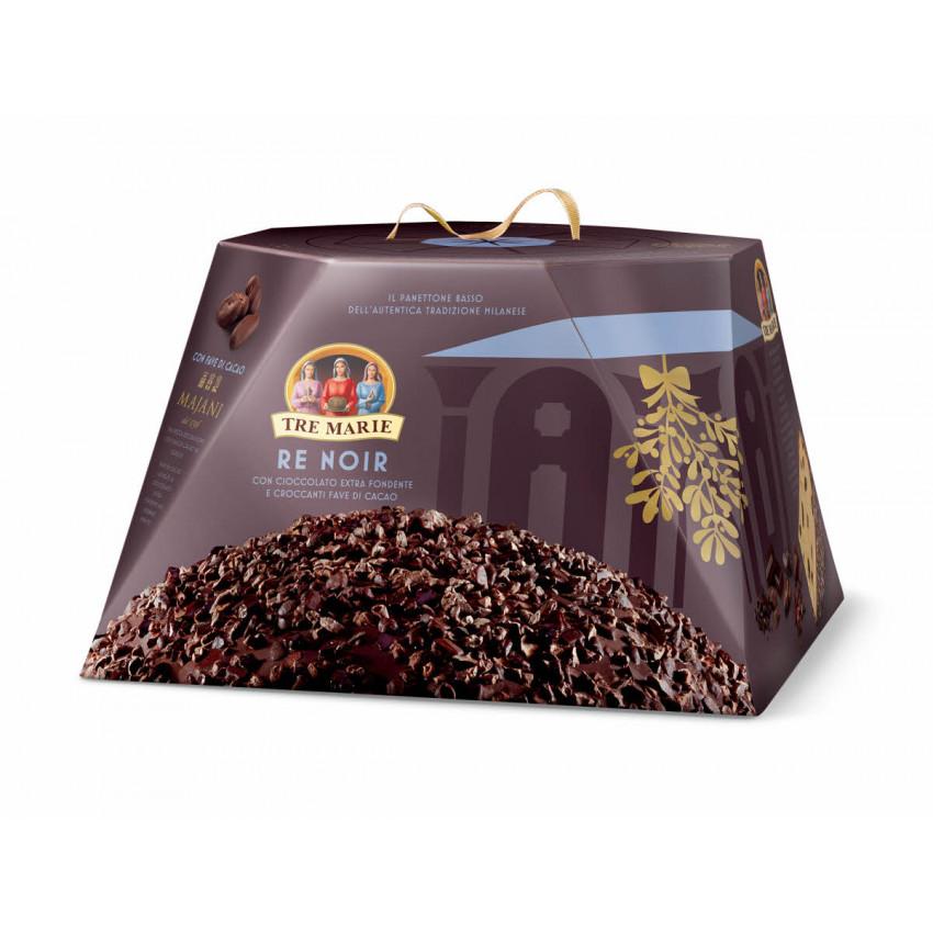 Tre Marie Panettone Chocolate Extra Dark Chocolate, Re Noir Tre Marie ...