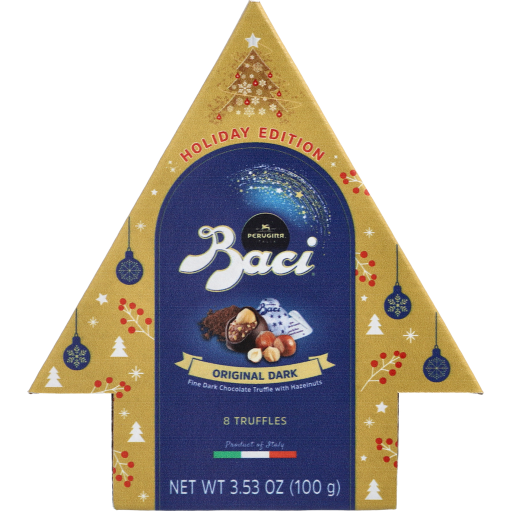 Baci Perugina Original Dark 8-pc, Christmas Tree, 3.53 oz | 100g ...